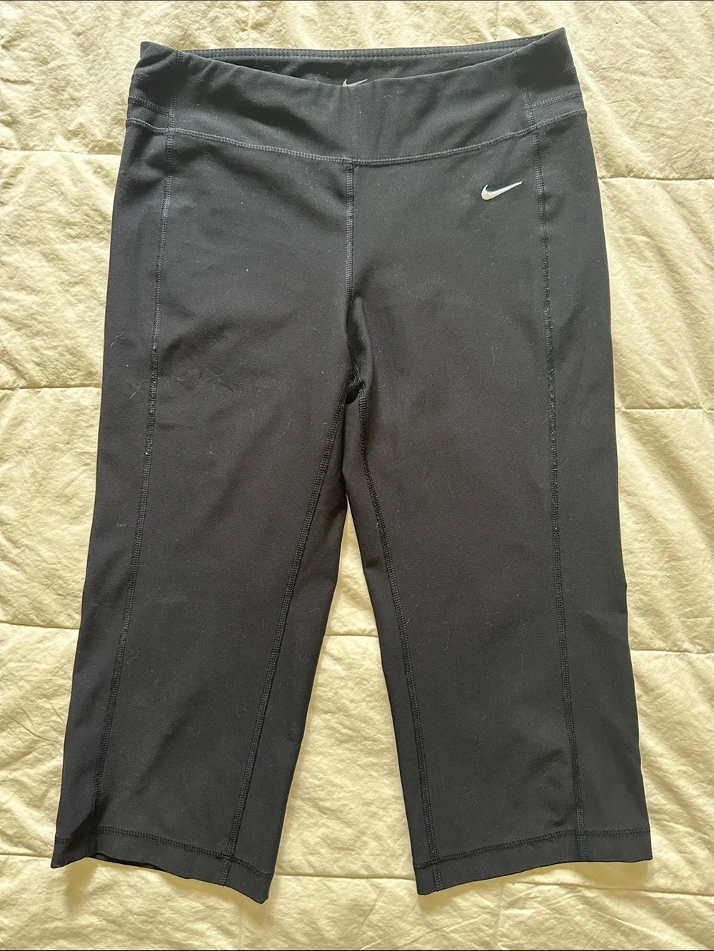 Nike | Pants & Jumpsuits | Nike Black Drifit Capri Leggings | Poshmark